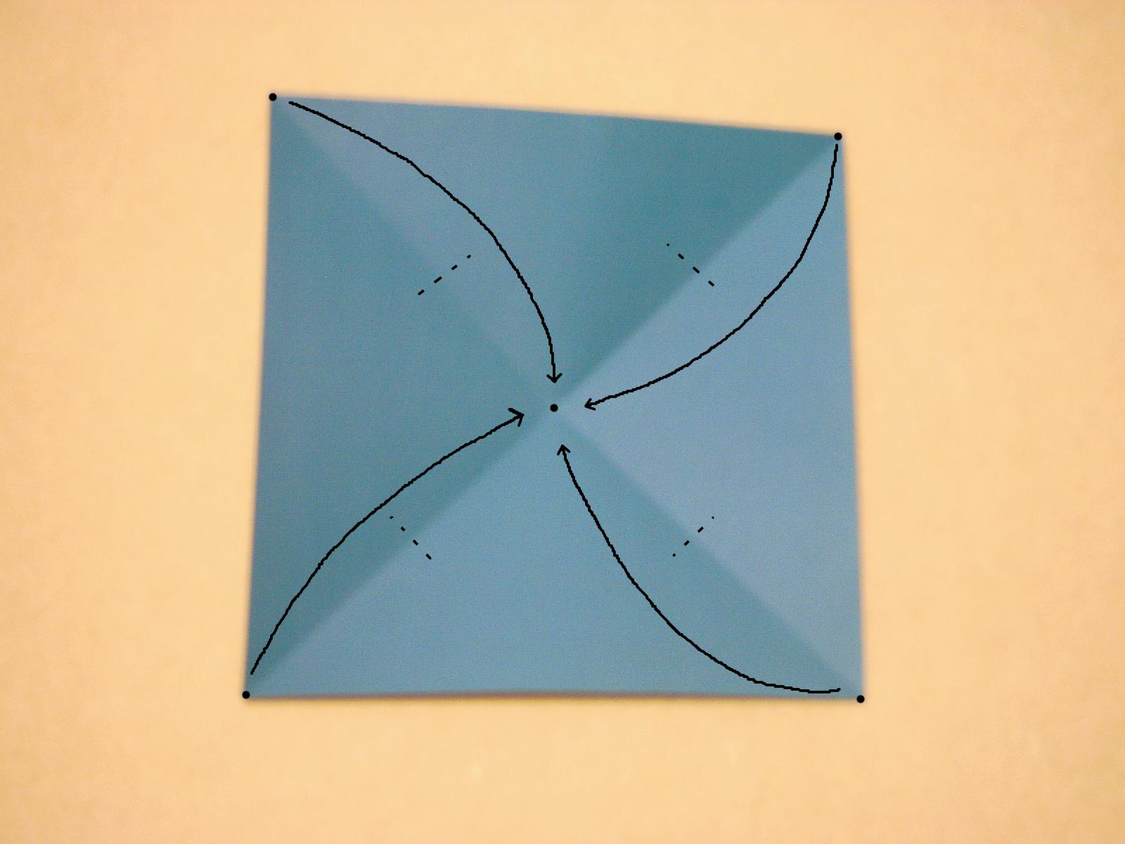 Rose Calyx Doftnet Origami